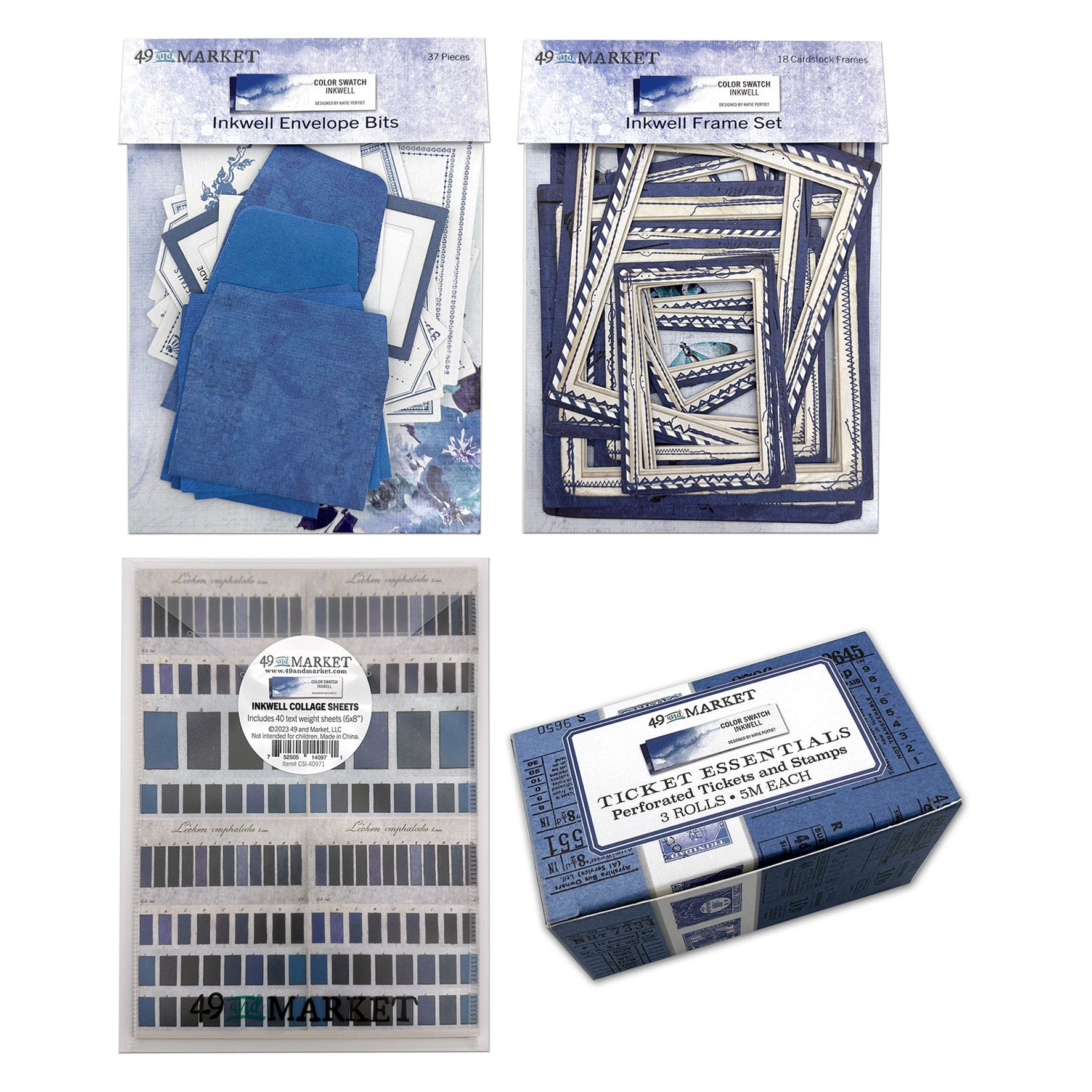 49 And Market Color Swatch Inkwell Collection – AALL & Create