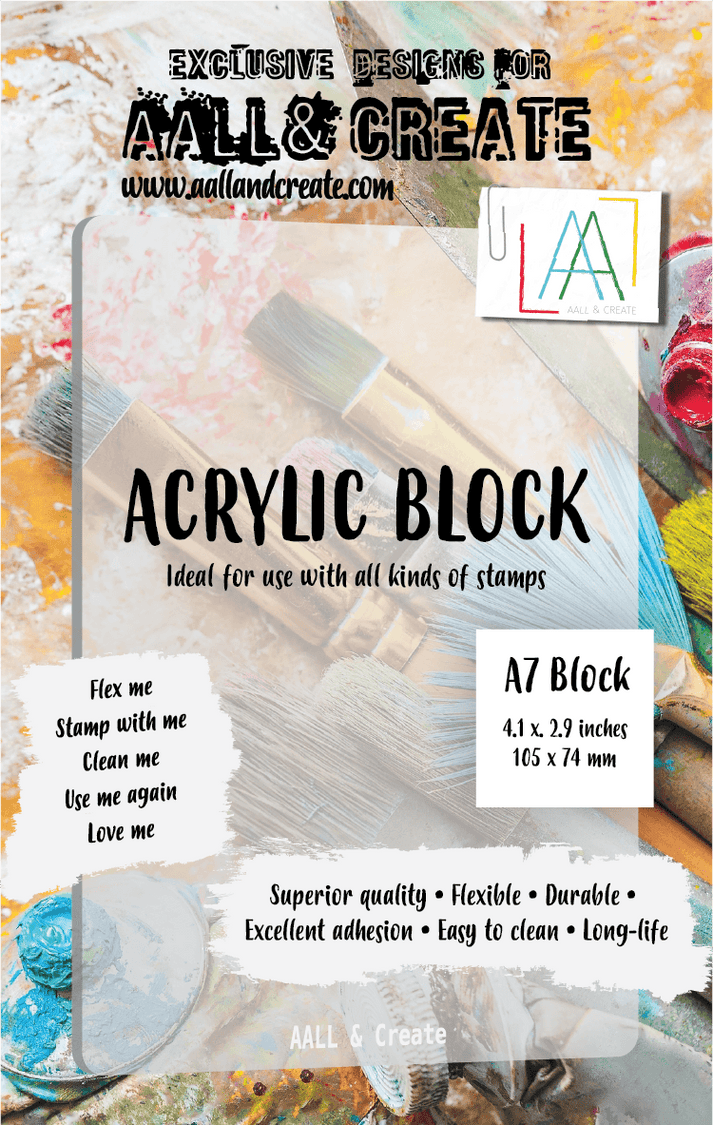 A7 Acrylic Block – AALL & Create