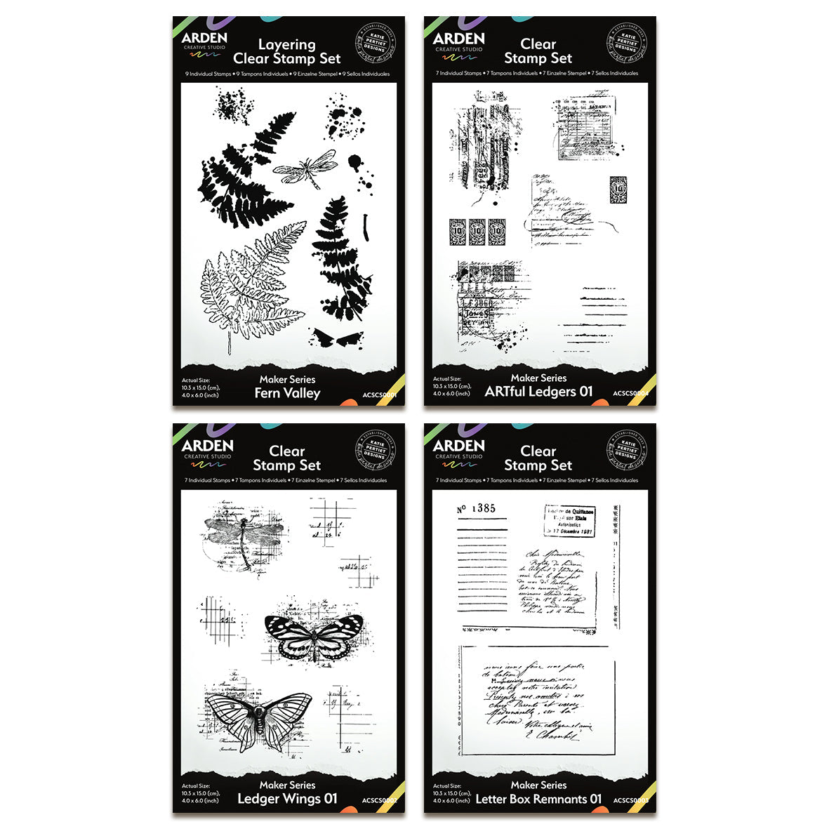 Arden Creative Studio Maker Series Stamp Bundle – AALL & Create