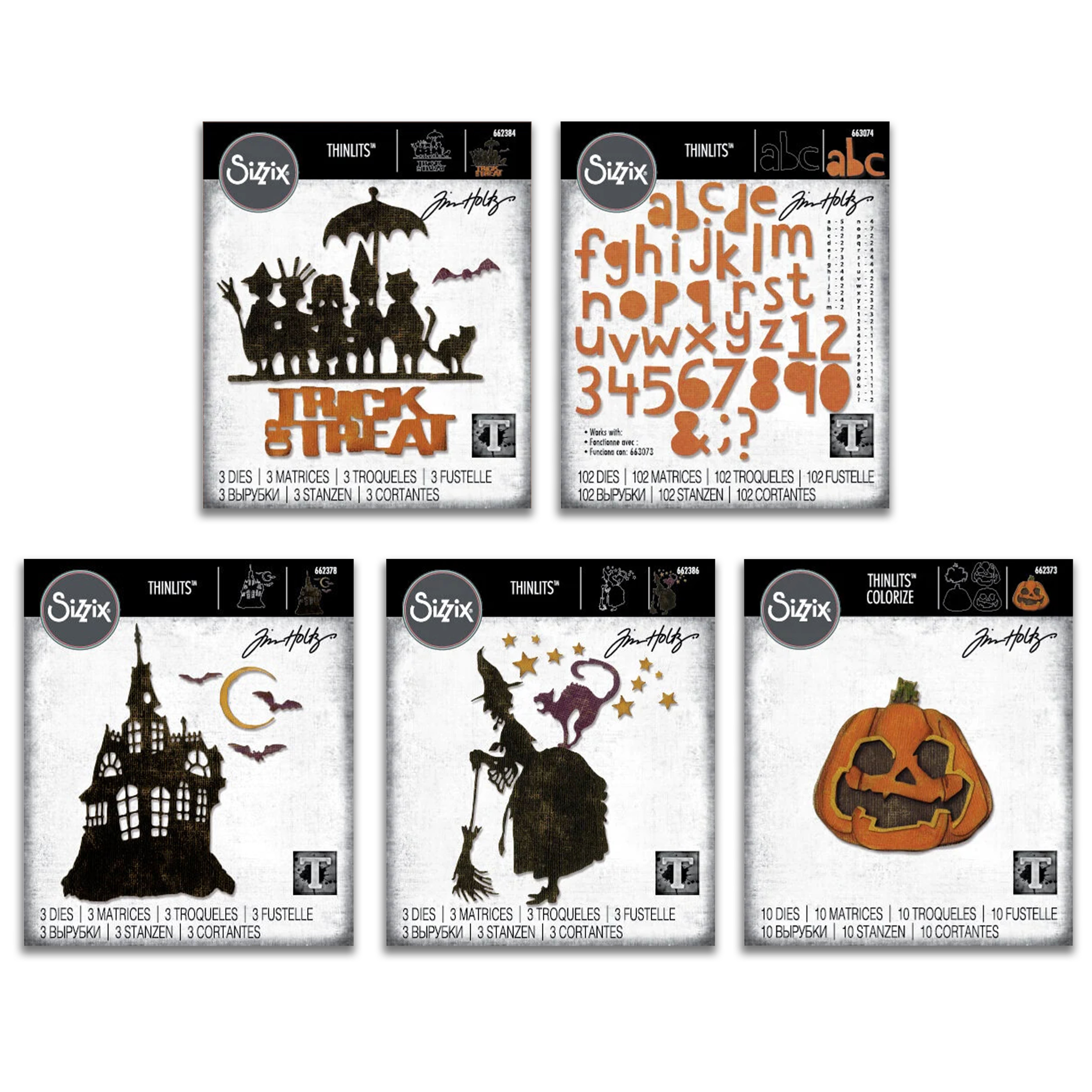 Sizzix Thinlits Halloween Die Bundle by Tim Holtz – AALL & Create