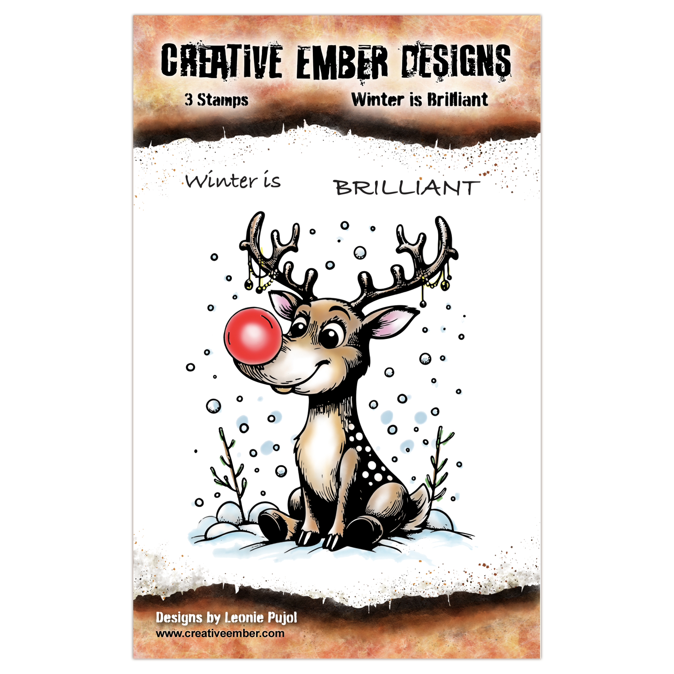 Creative Ember Designs Winter is Brilliant - A7 Stamp Set – AALL & Create