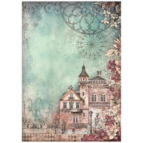 Stamperia Master of Magic A4 Rice Paper House (1pc) – AALL & Create