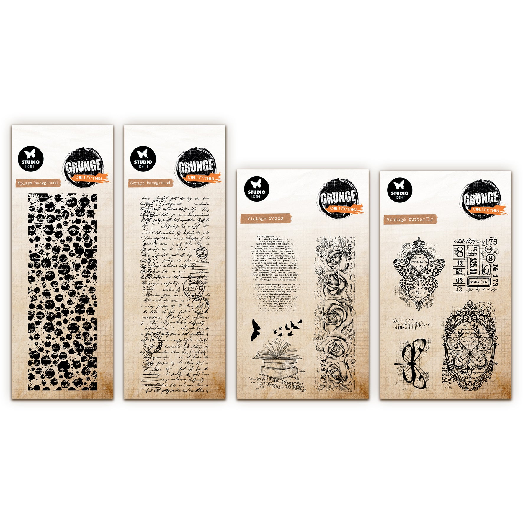Studio Light Grunge October 2025 Clear Stamp Bundle – AALL & Create