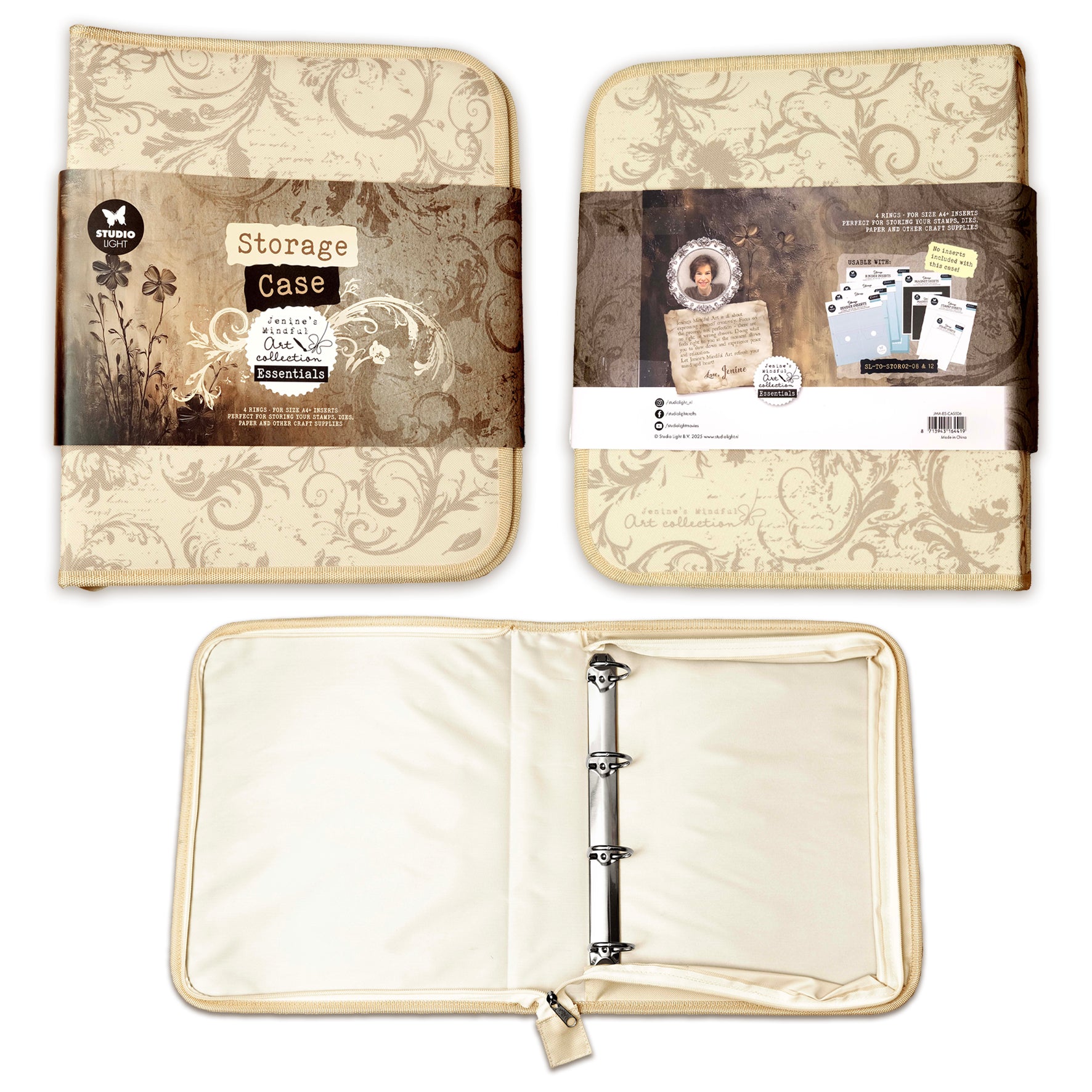 Studio Light Jenine's Mindful Art Storage Case A4+ Size – AALL & Create