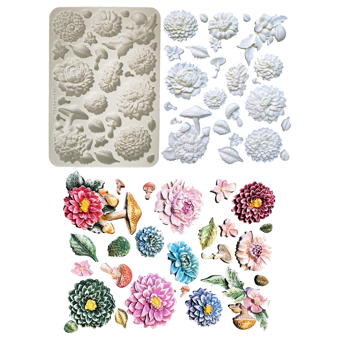 Stamperia Master of Magic A5 Silicon Mould Peony – AALL & Create