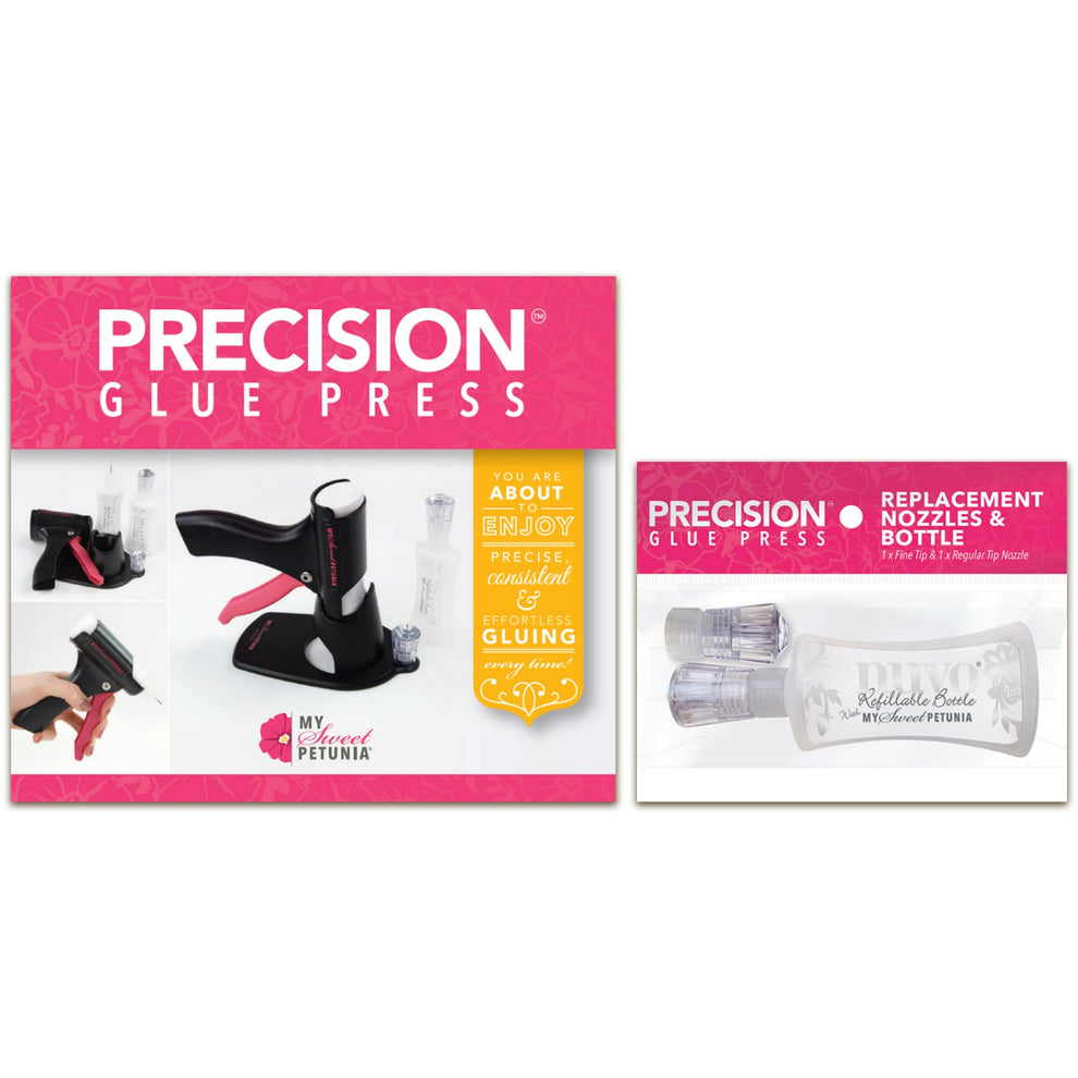 My Sweet Petunia Precision Glue Press & Nuvo Delux Precision Nozzles w ...