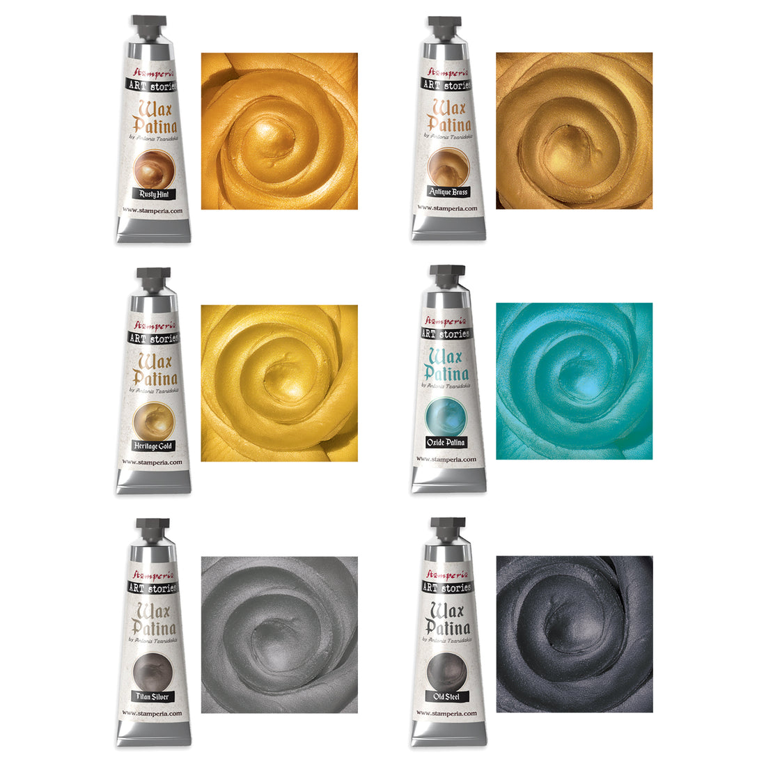 Stamperia Art Stories Wax Patina Bundle – AALL & Create