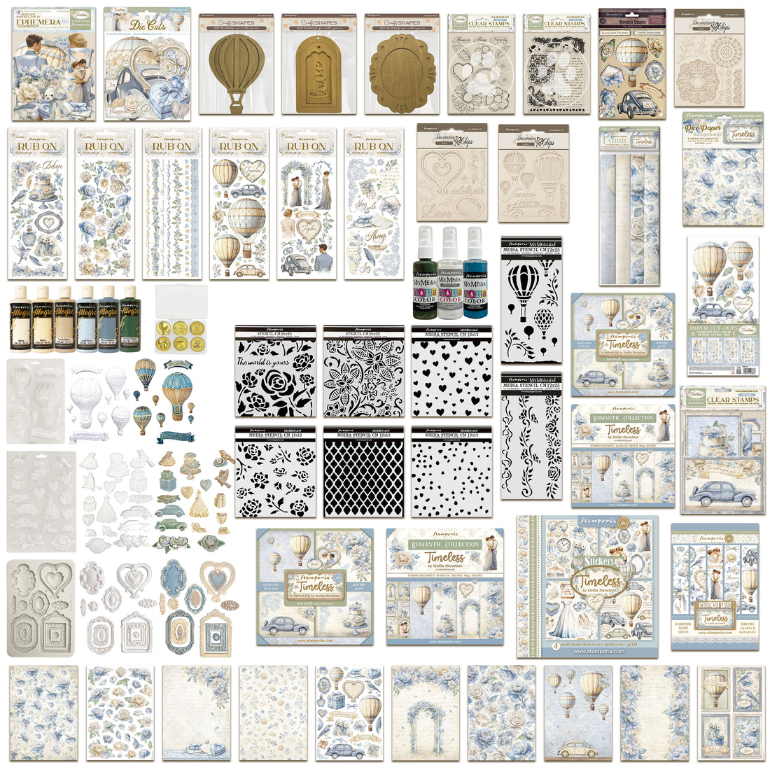 Stamperia Timeless Complete Collection – AALL & Create