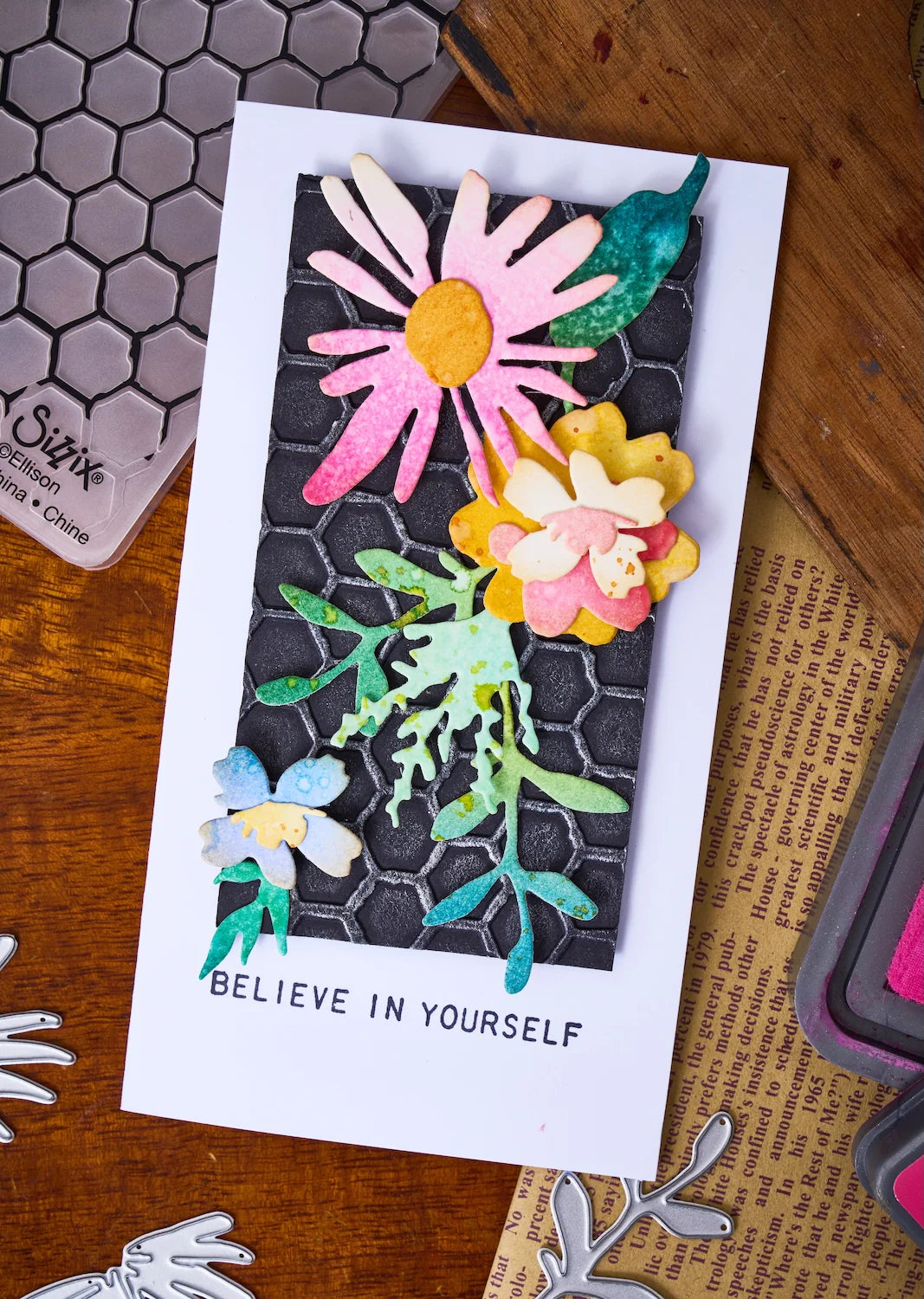 Tim Holtz Thinlits Die Set & - 2D Embossing Folder - Vault Side Order – AALL & Create